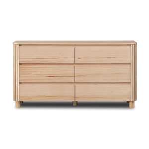 Rowan Mountain Ash Timber 6 Drawer Dresser