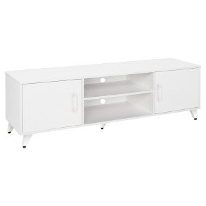 Hana 2 Door TV Unit, 149cm, White