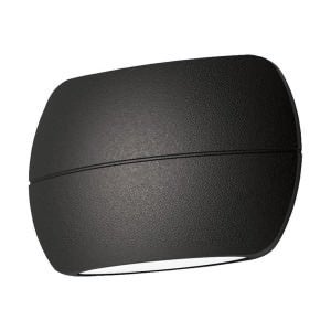 Bell IP65 LED Exterior Up / Down Wall Light, 8W, 5000K, Black