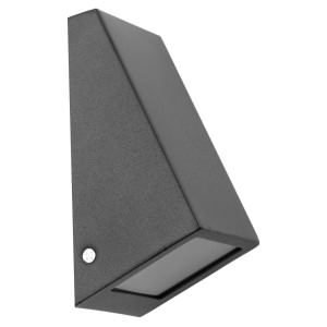 Ault IP44 Exterior Wedge Wall Light, Black