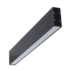 Lumaline Aluminium LED Up / Down Linear Wall Light, 5000K, 30cm, Matt Black