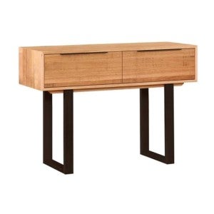 Southport Tasmanian Oak Timber Hall Table, 120m
