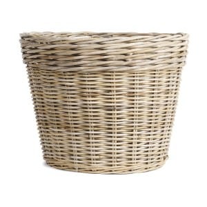 Boxwood Round Cane Basket, Large