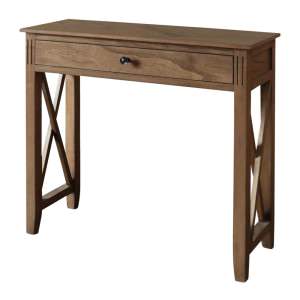 Devon Timber Console Table, 80cm, Walnut