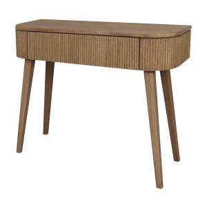 Pratt Wooden Console Table, 100cm, Walnut