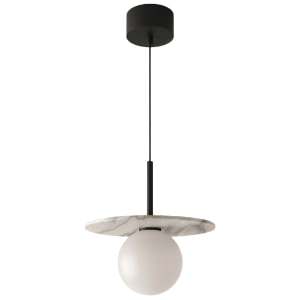 Miro Steel & Glass LED Pendant Light