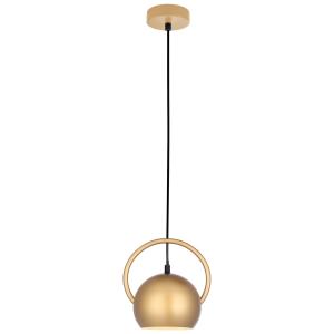 Bella Iron Pendant Light, Gold