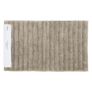 Algodon Plush Luxe 2 Piece Bath Mat Set, Taupe