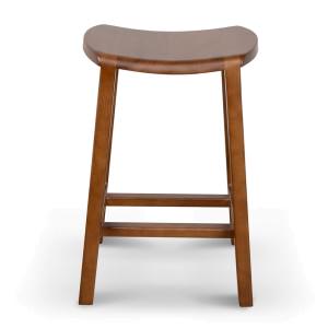 Soren Ash Timber Counter Stool, Walnut