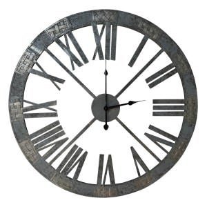 Easton Metal Round Wall Clock, 60cm