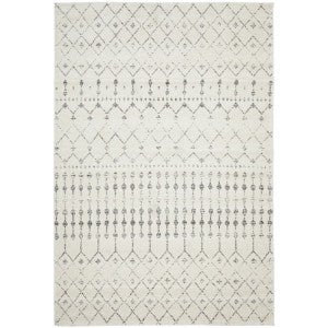 Chrome Elsa Modern Tribal Rug, 400x300cm