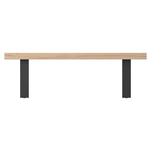 Santara Messmate Timber & Metal Coffee Table, 135cm