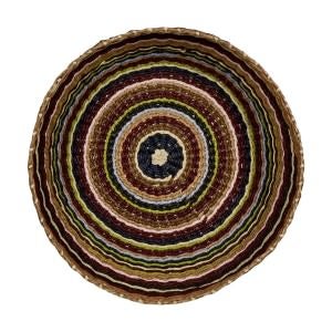 Baris Paper Rope Plate Wall Decor, Type D, 35cm