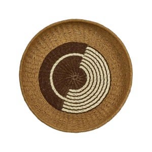 Baris Paper Rope Plate Wall Decor, Type C, 40cm