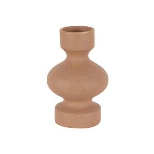 Tula Stoneware Vase, Dust Pink