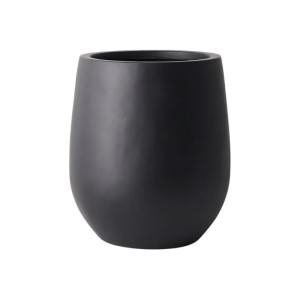 Sprout Polystone Pot, Small, Black