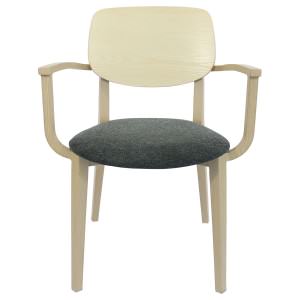 Durafurn Atlanta Rectella Commercial Grade Dining Armchair, Timber Back ...