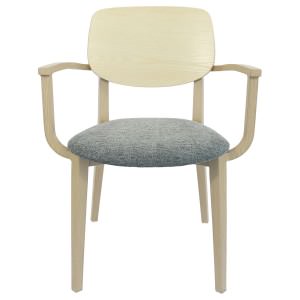 Durafurn Atlanta Rectella Commercial Grade Dining Armchair, Timber Back ...