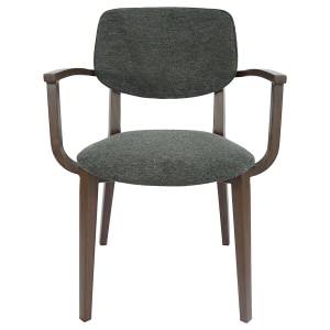 Durafurn Atlanta Rectella Commercial Grade Dining Armchair, Fabric Back ...