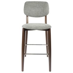 Durafurn Atlanta Rectella Commercial Grade Bar Stool, Fabric Back ...