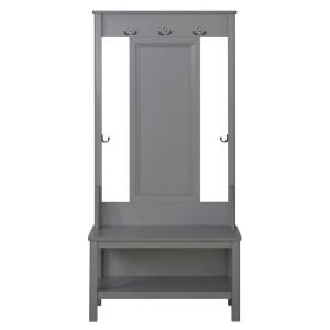 Hinton Wooden Hallway Stand, Grey