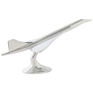 Eloria Metal Concorde Model Desktop Ornament