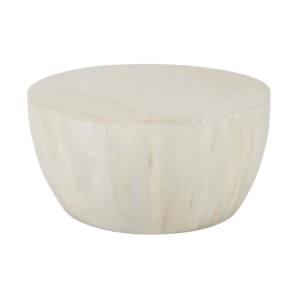 Cleo Timber Round Coffee Table, 80cm