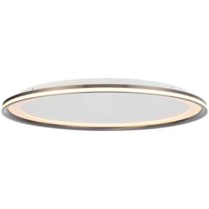 Fulcrum Aluminium Dimmable LED Oyster Ceiling Light, 75W, 3000K