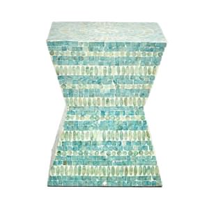 Terry Shell Inlay Side Table