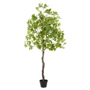 Rogue Potted Artificial Ginkgo Tree, 173cm