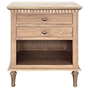 Maison Oak Timber Side Table, Medium, Natural Oak