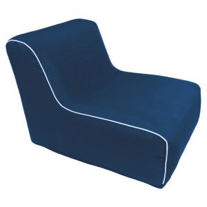 Santorini Inflatable Outdoor Lounge Chair, Navy