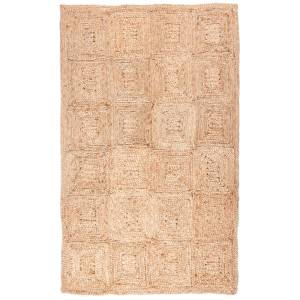 Rishra Hand Braided Jute Rug, 150x90cm