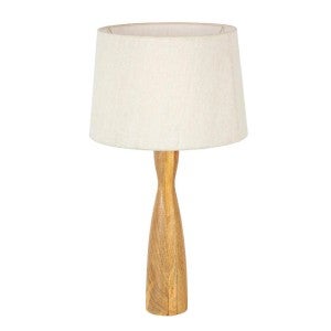 Sarangi Mango Wood Base Table Lamp