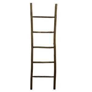 Londel Rustic Wooden Ladder Rack