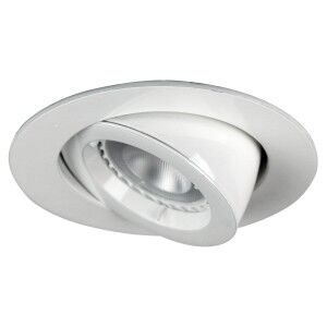 Chip Adjustable LED Downlight, 5000K, White