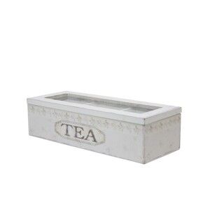 Camila Wooden Tea Box, Small, Green