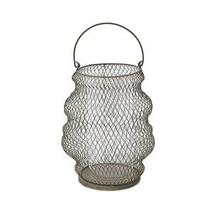 Ponte Metal Mesh Lantern, Medium