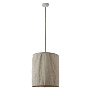 Kya Linen Shade Pendant Light, Large