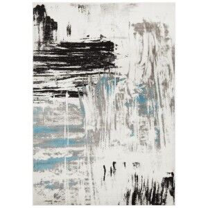 Metro Decima Modern Rug, 300x400cm, Blue