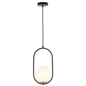 Ava Metal Pendant Light, Black
