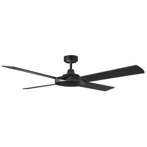 Martec Razor Indoor / Outdoor AC Ceiling Fan, 132cm/52", Matt Black