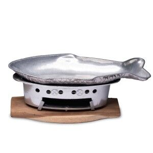 Meiji Metal Fish Stove Grill Plate