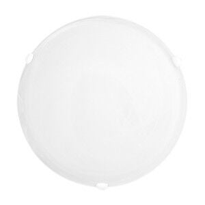 Remo Alabaster Round Glass Ceiling Light - 60wx2 (Oriel Lighting)