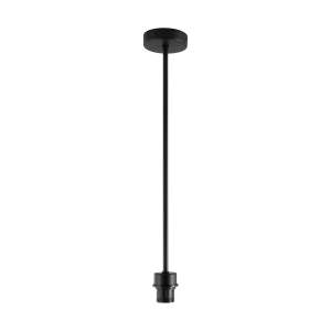 Parti Pendant Light Rod Suspension, E27, Black