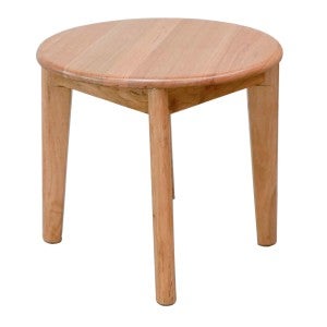 Cabarita Tasmanian Oak Timber Round Lamp Table