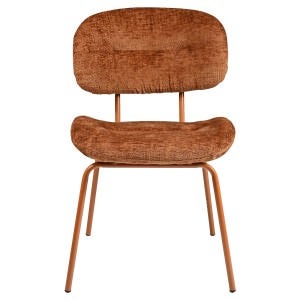 Solleftea Fabric & Metal Dining Chair, Cajan
