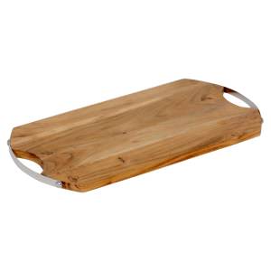 Amla Acacia Timber Oblong Serving Board, 51x25cm