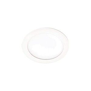 Pod IP44 LED Downlight, 10W, 3000K, Nickel (POD 110-830D)