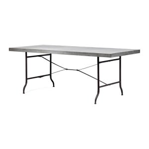 Lustra Metal Trestle Dining Table, 200cm